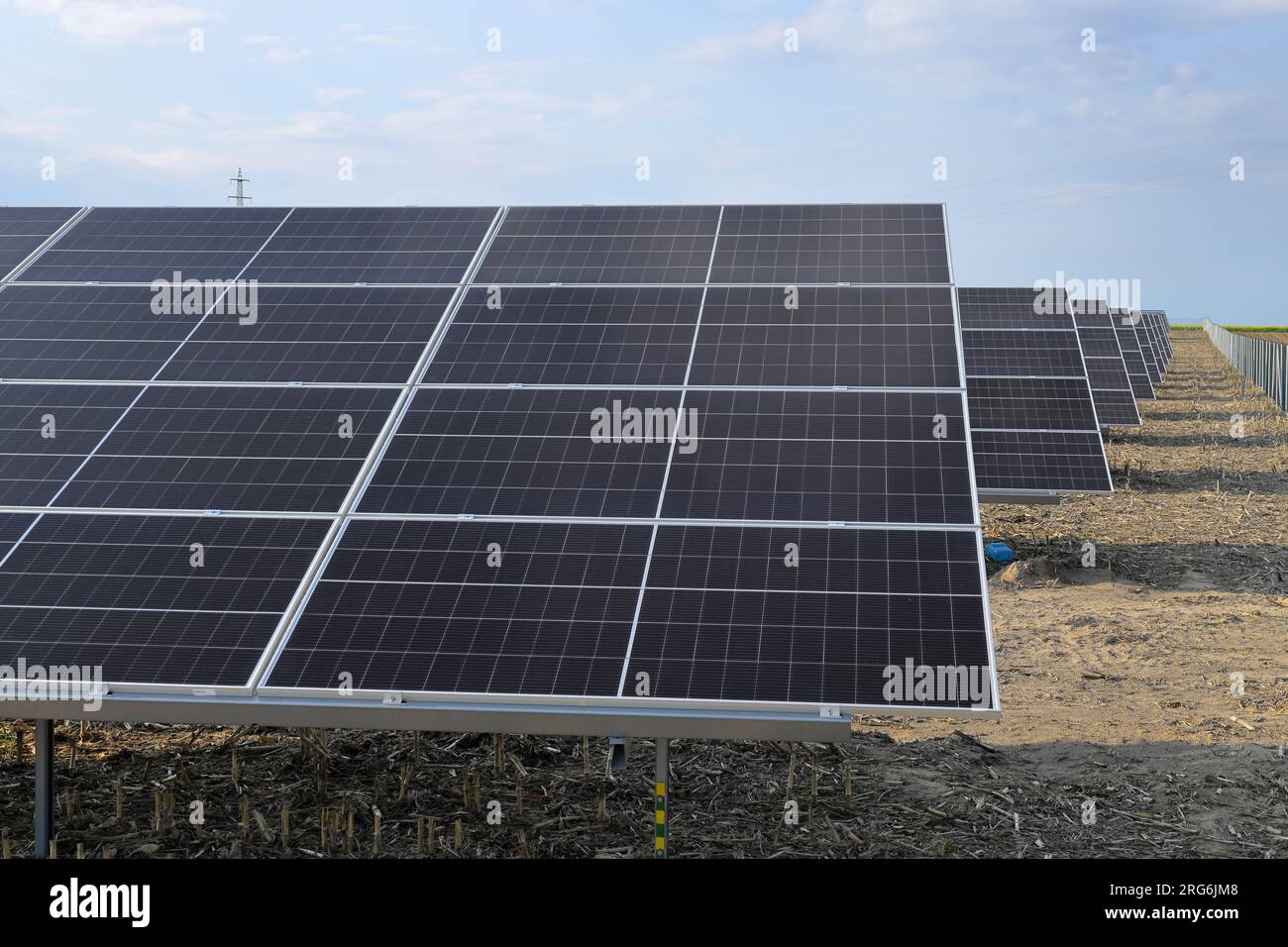 Solar panels, photovoltaics, alternative energy source Stock Photo - Alamy