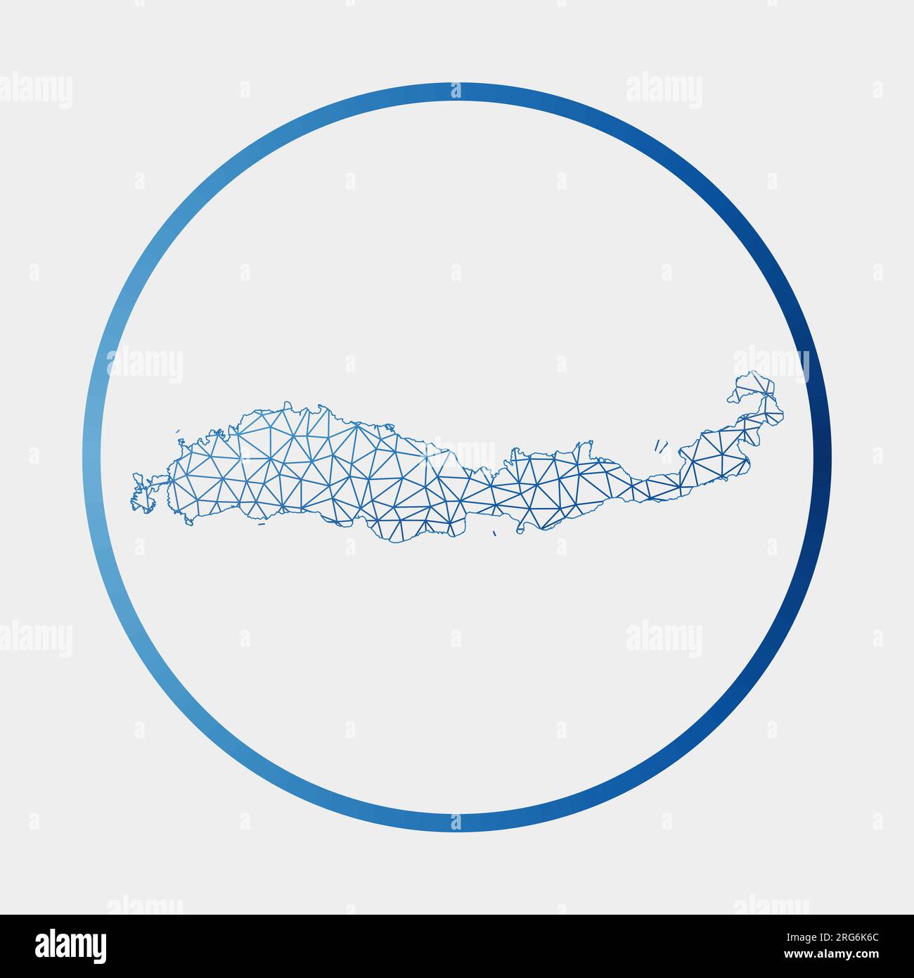 Azores vector outline map Stock Vector Images - Alamy