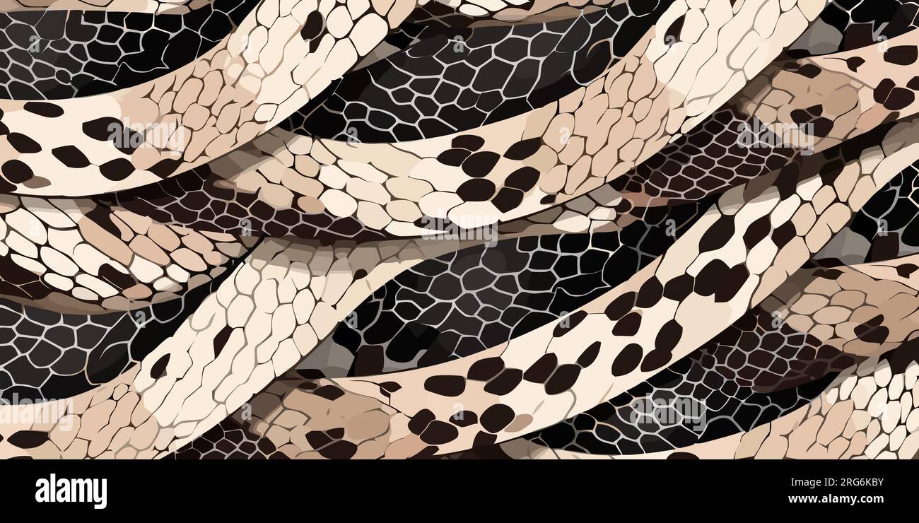 Snake Skin Texture Vector