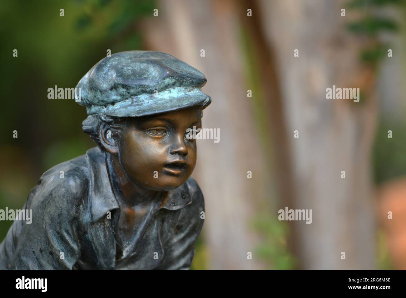 Boy playing in the park hi-res stock photography and images - Alamy