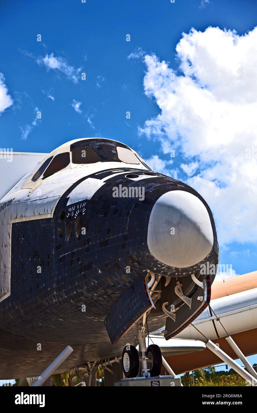 ORLANDO, USA - JULY 25: The original space shuttle Explorer standing at Kennedy Space Center ...