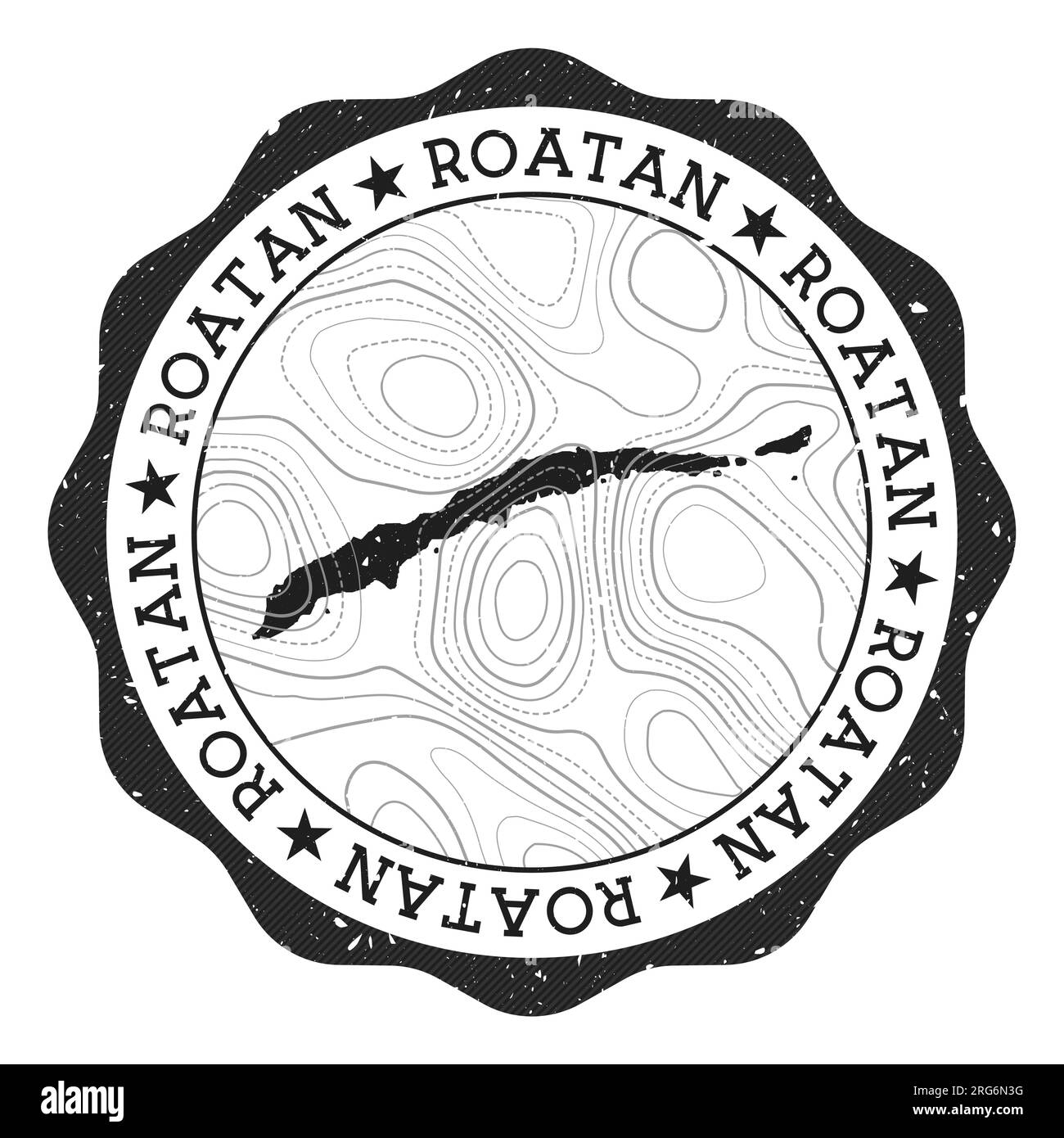 Map of honduras Black and White Stock Photos & Images - Alamy