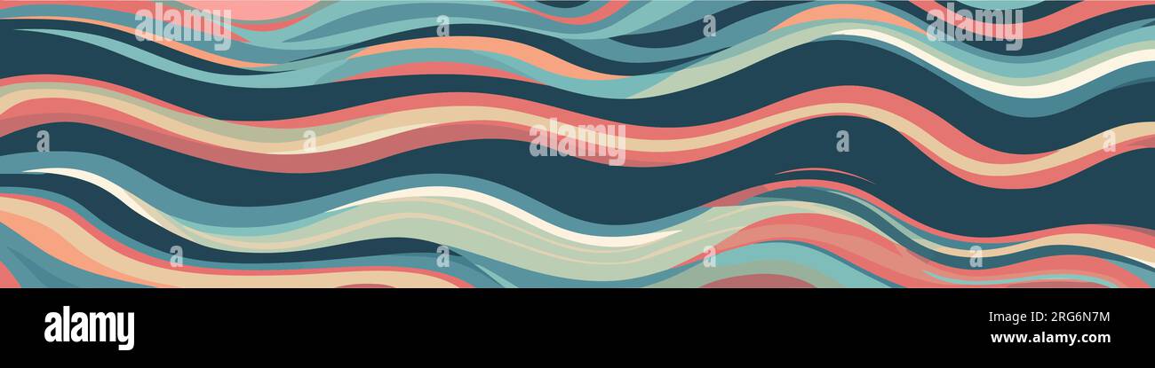 Dynamic wavy background. Elegant colorful trendy background. Vintage ...