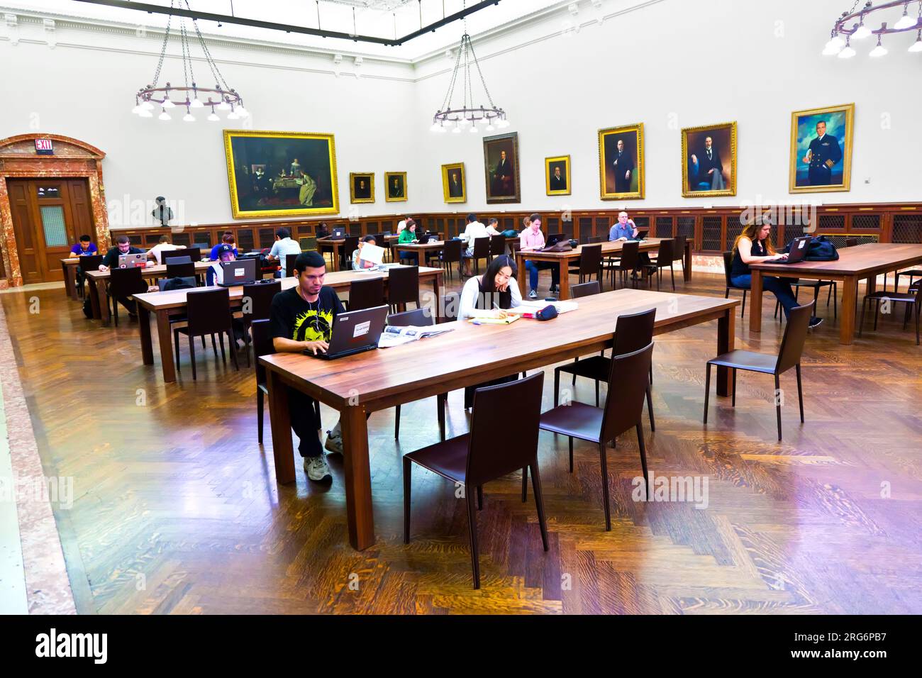 NEW YORK CITY - JULY 10: New York Public Library is the third largest ...