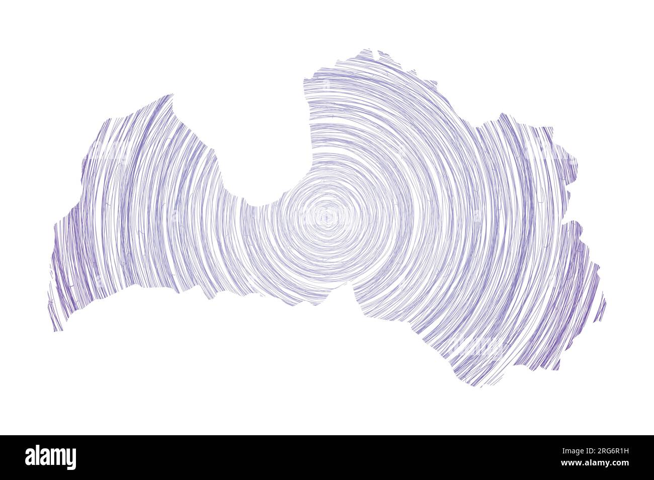 Latvia map in europe Stock Vector Images - Alamy