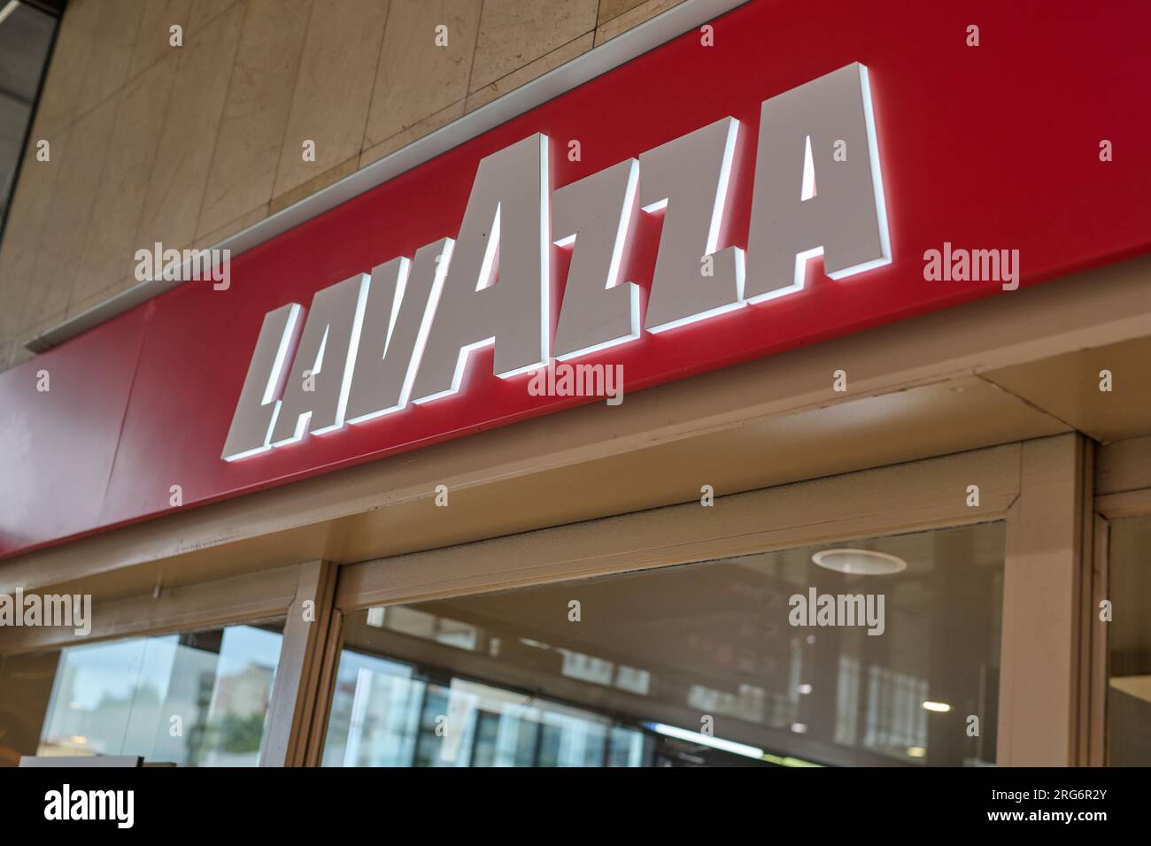 Lavazza logo hi-res stock photography and images - Alamy