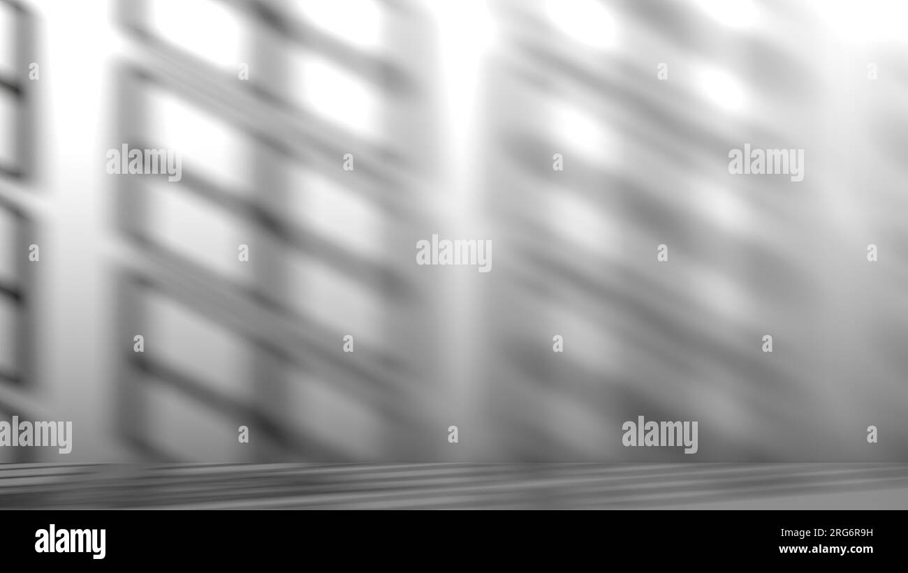 Light and shadow coming into the room, only the shadow of the window ...