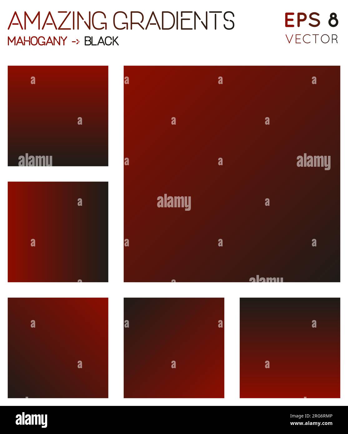 Colorful gradients in mahogany and black color tones. Admirable ...