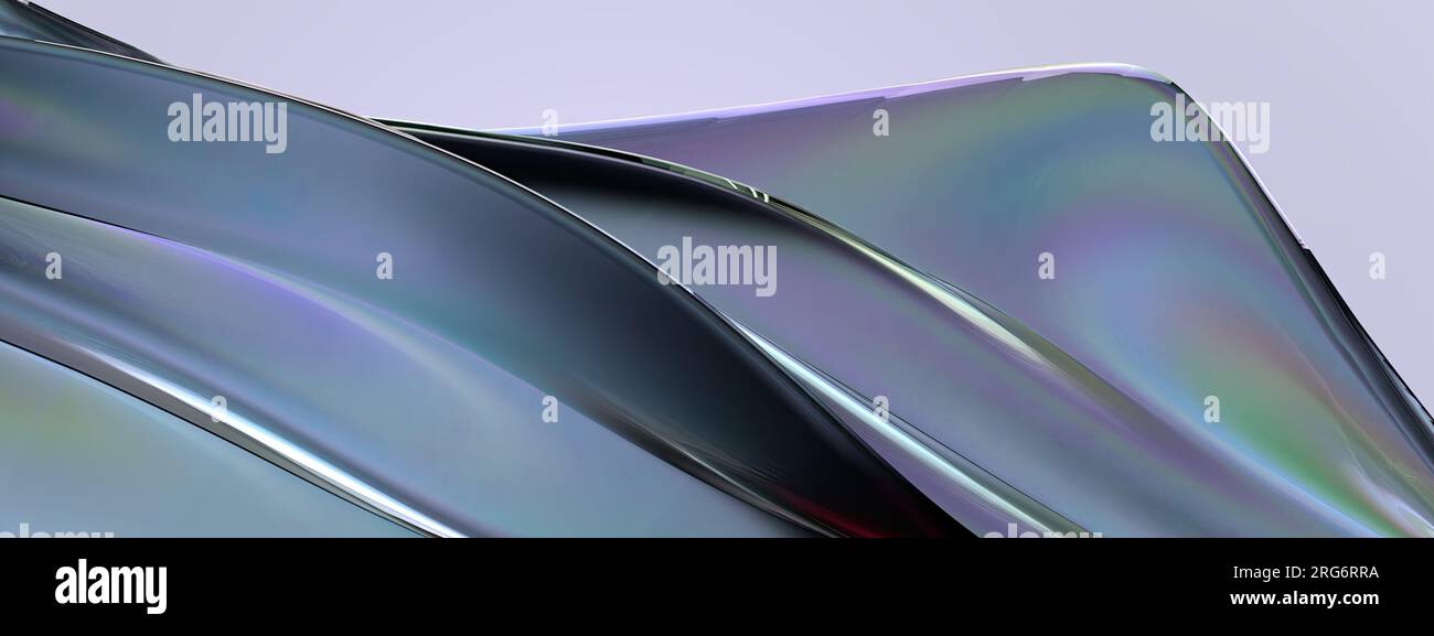 A background of an Elegant and Modern 3D Rendering image with twisting ...