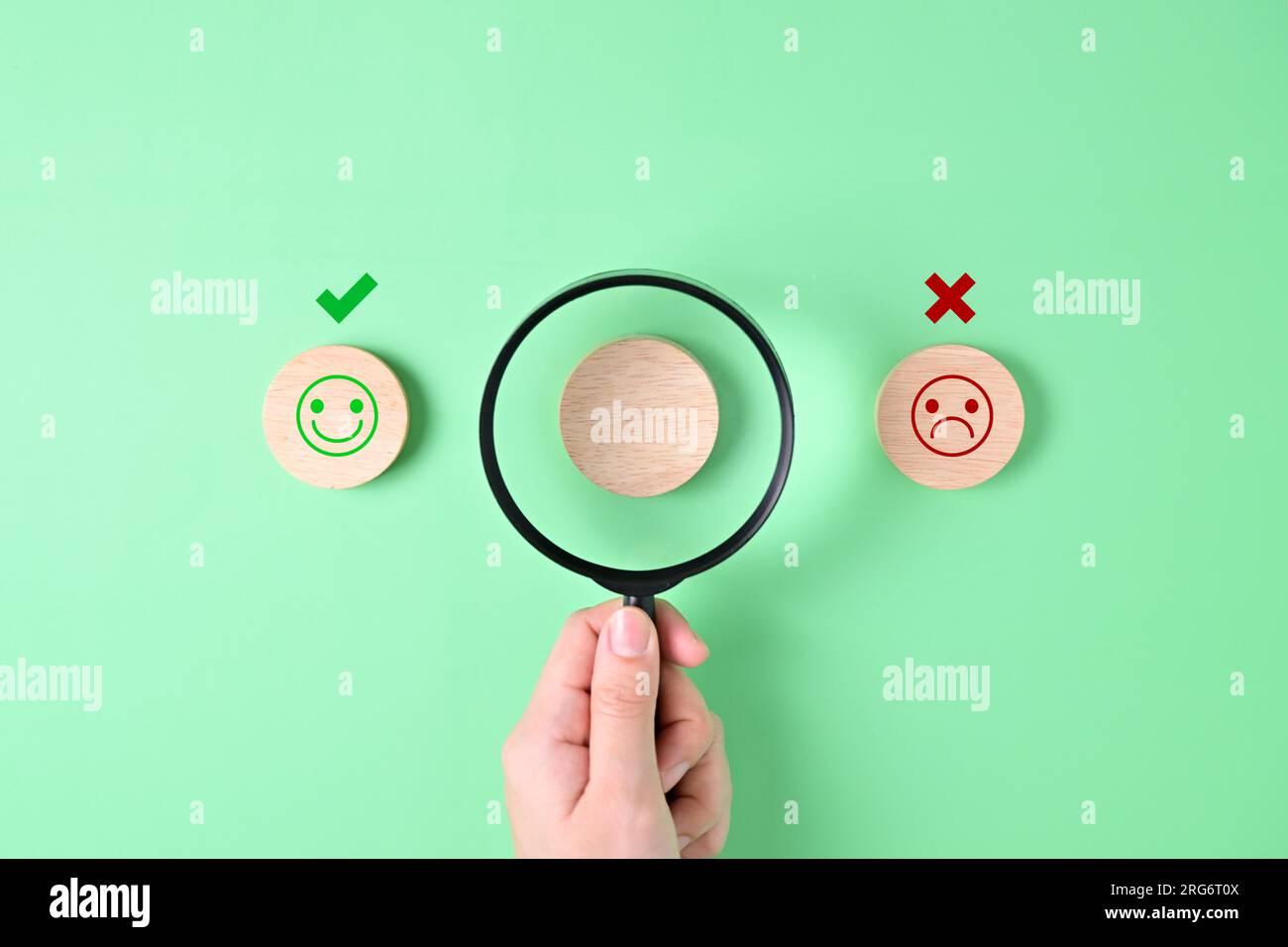 Customer service and Satisfaction, Happy Smiley face icon. satisfaction ...