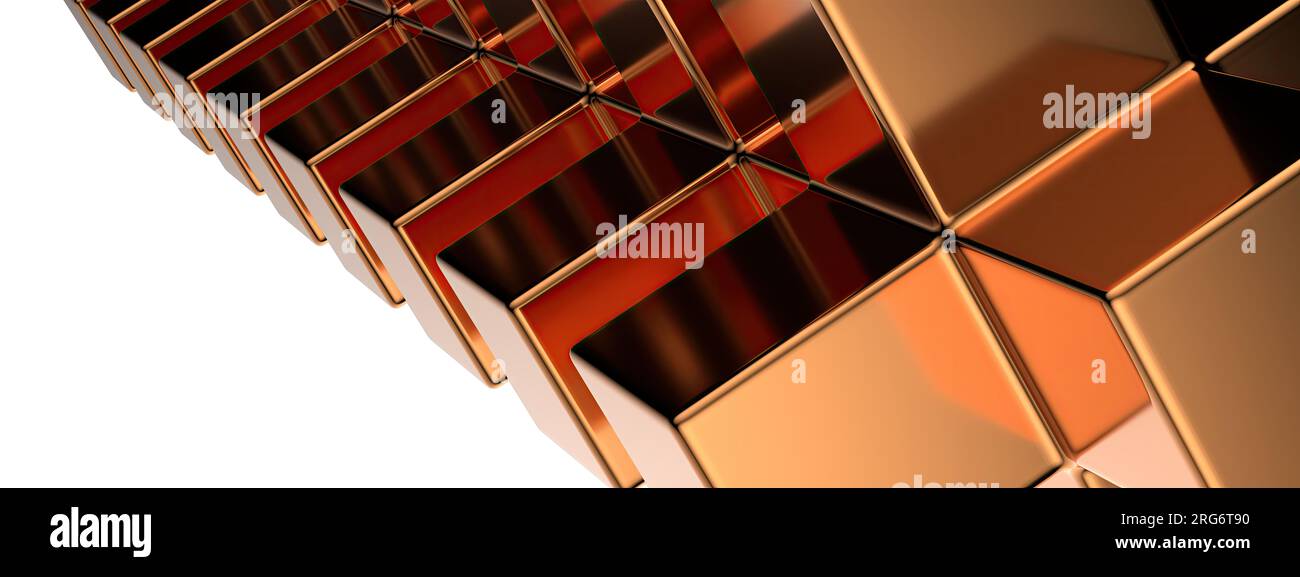 Enlarged adjacent objects looking up at them bronze metallic Elegant ...