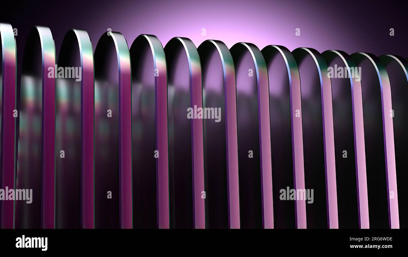 Elegant And Modern 3d Rendering Image Background Of Purple Arrayed