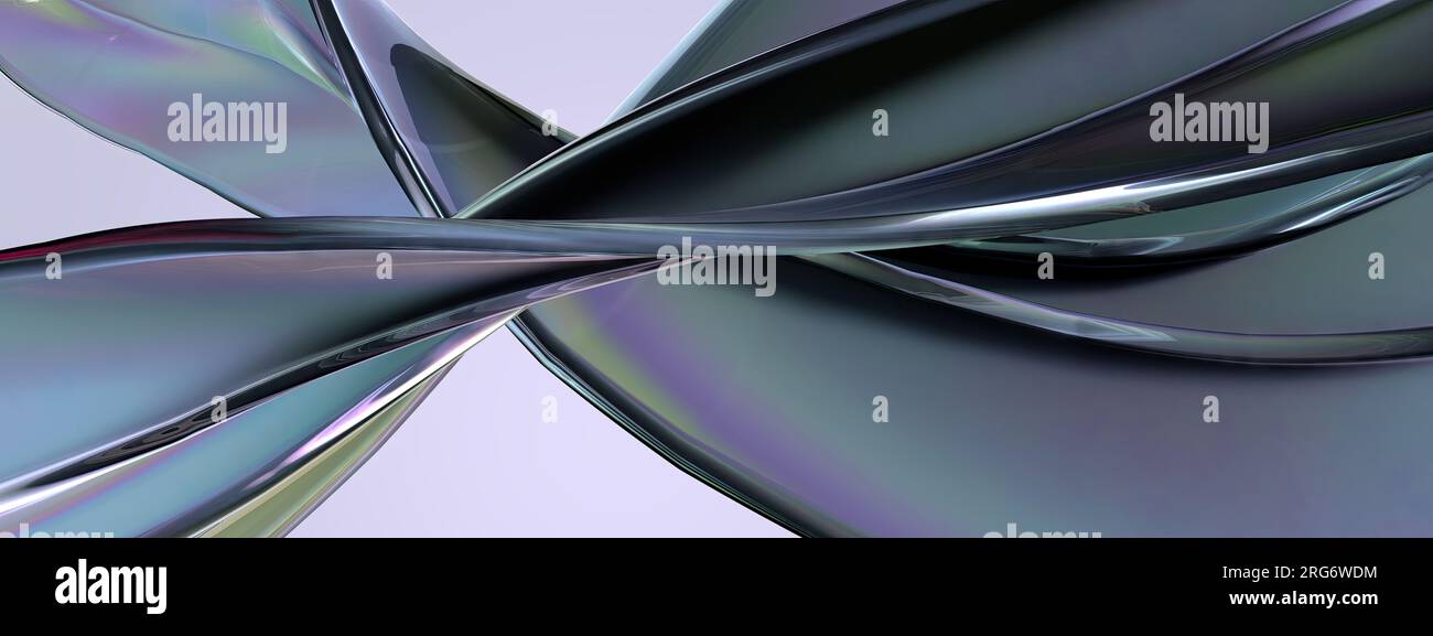 A background of an Elegant and Modern 3D Rendering image of a thin ...