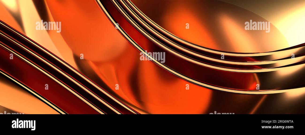 A background of a bronze metallic Elegant and Modern 3D Rendering image ...