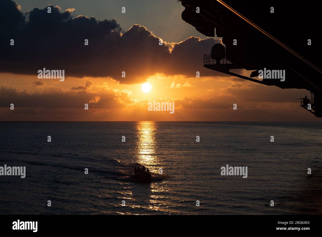 Sailors assigned to the world's largest aircraft carrier USS Gerald R ...