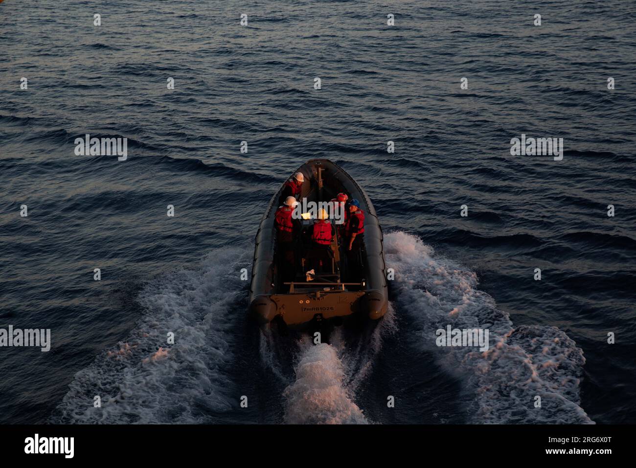 Sailors assigned to the world's largest aircraft carrier USS Gerald R ...