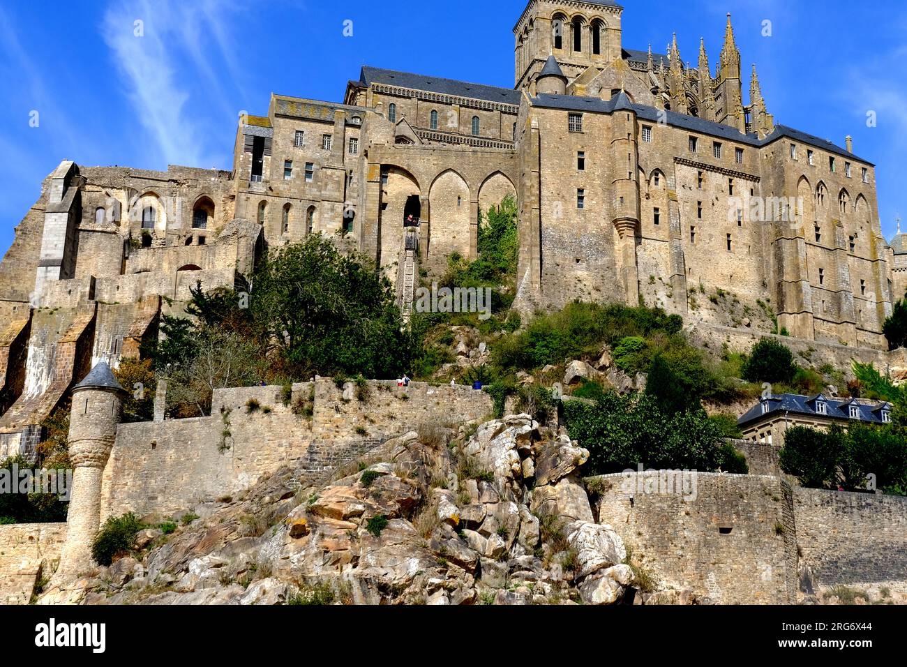 Mont saint michel in bay hi-res stock photography and images - Alamy