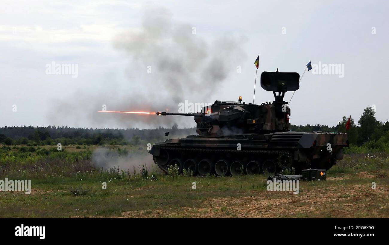 Gepard anti aircraft tank hi-res stock photography and images - Alamy