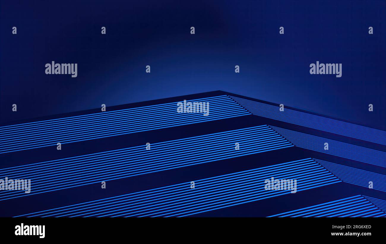 A background of an Elegant and Modern 3D Rendering image in blue and ...