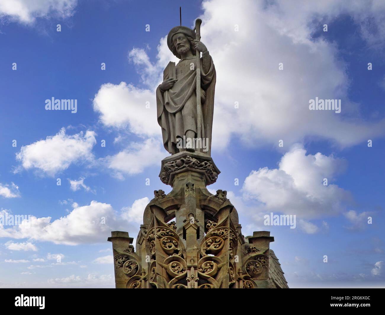 Architectural details of the Notre-Dame cathedral one of the most ...