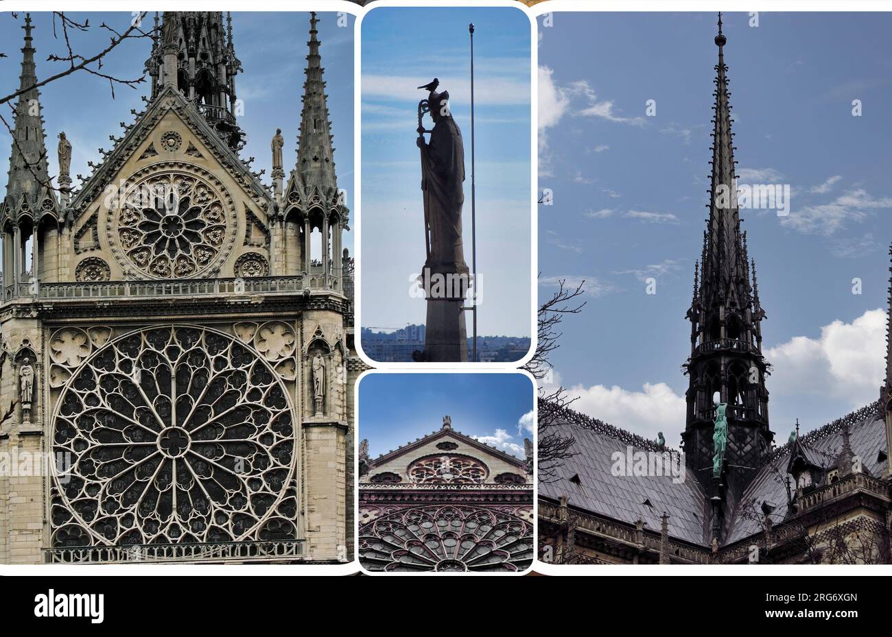 Notre-Dame cathedral one of the most famous buildings in the world, one ...