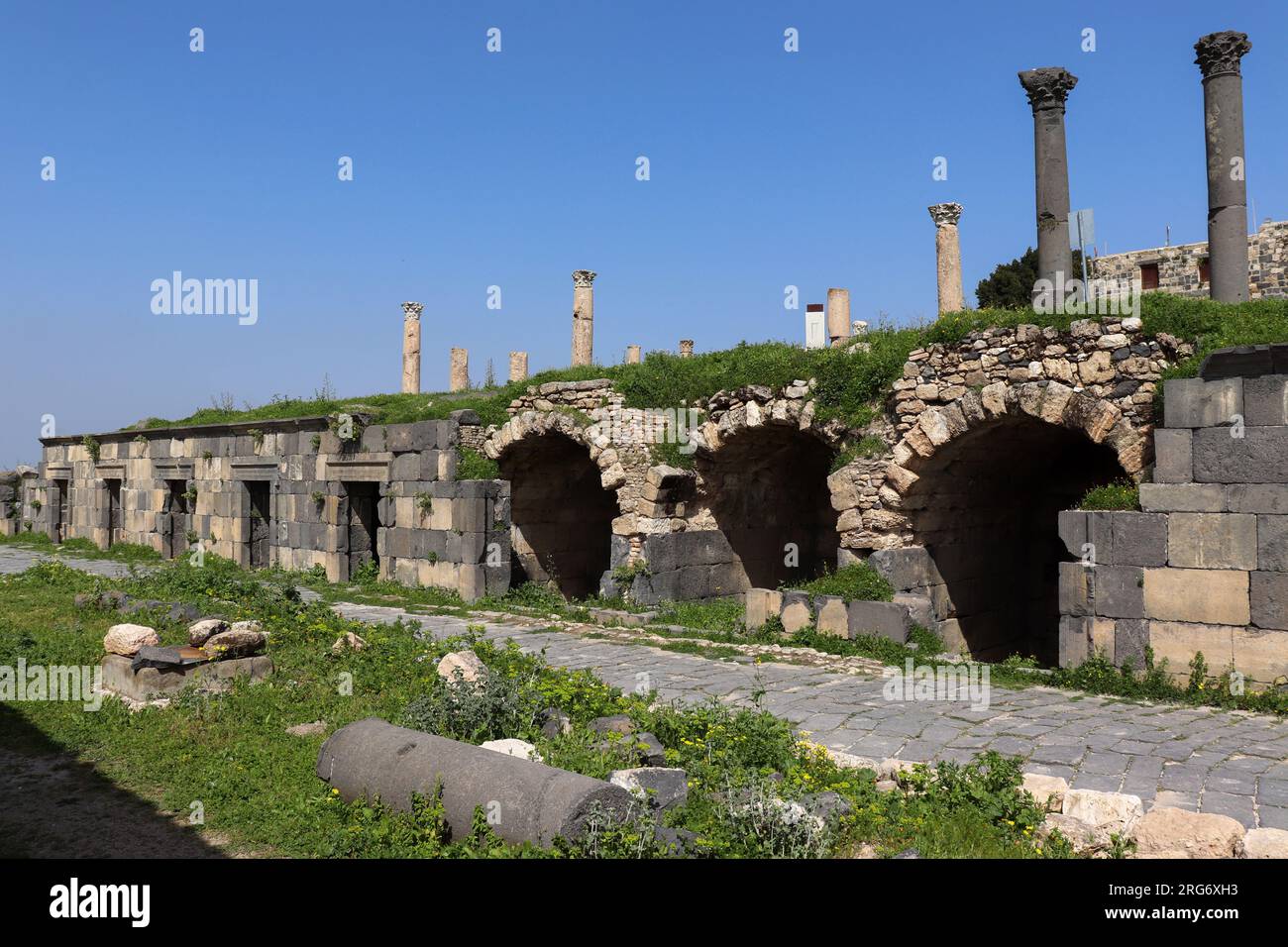 Travel and Tourism in Jordan - Umm Qais city in Irbid (ancient roman ...