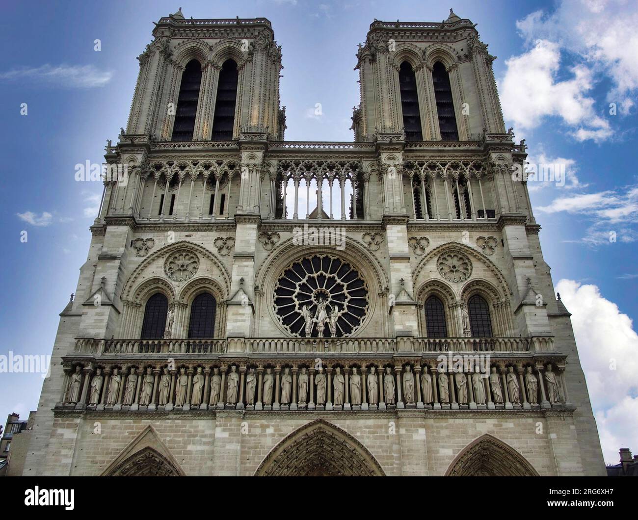 Notre-Dame cathedral one of the most famous buildings in the world, one ...