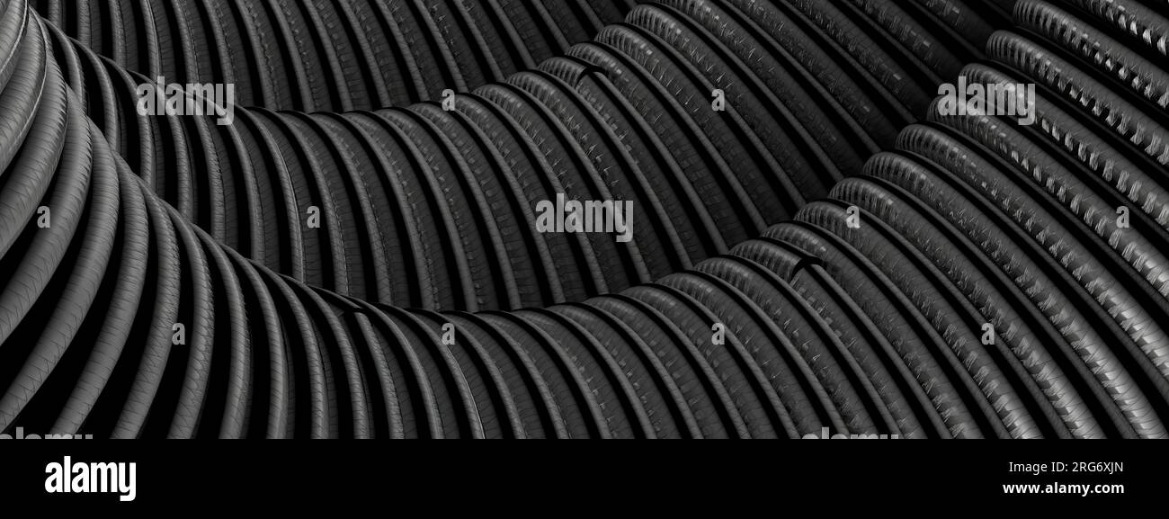 A background of an Elegant and Modern 3D Rendering image with a large ...