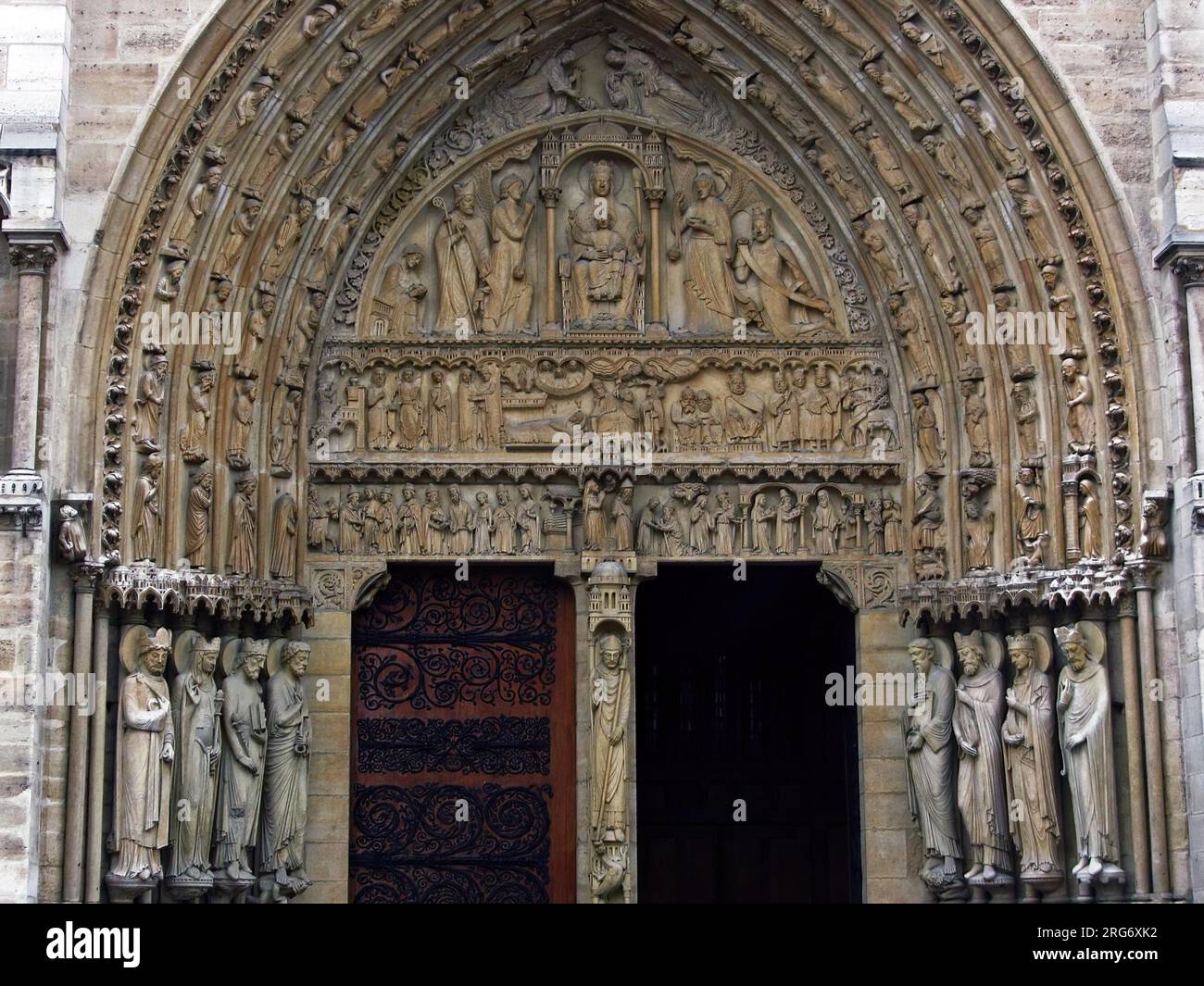 Notre-Dame cathedral one of the most famous buildings in the world, one ...
