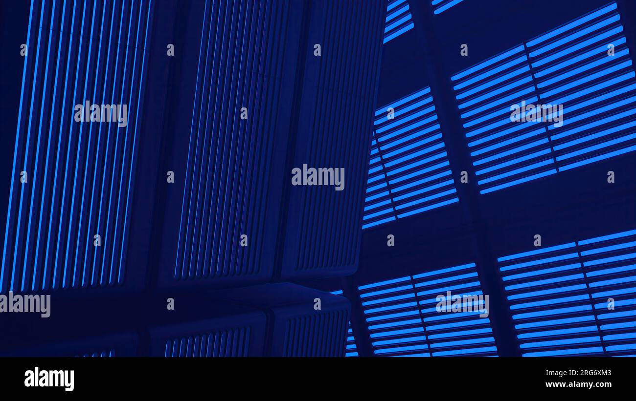 A background of an Elegant and Modern 3D Rendering image in blue and ...