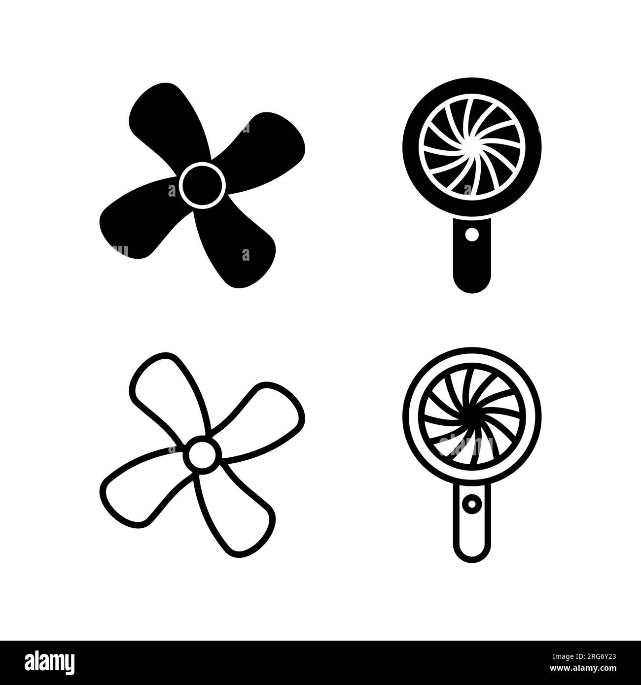 Fan icon vector. blower icon. propeller. ceiling Stock Vector Image ...