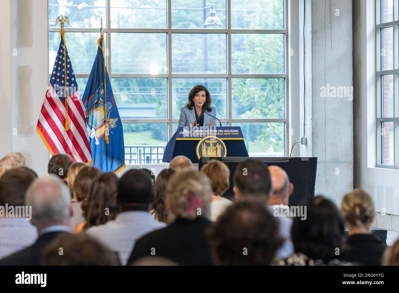 Harrison, United States. 07th Aug, 2023. Governor Hochul announced of ...
