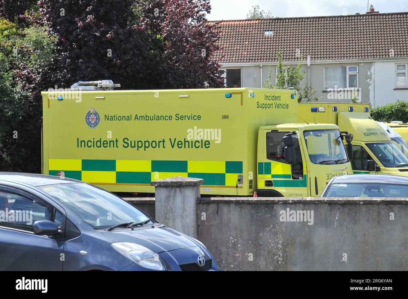 National Ambulance Service. Limerick. Ireland Stock Photo - Alamy