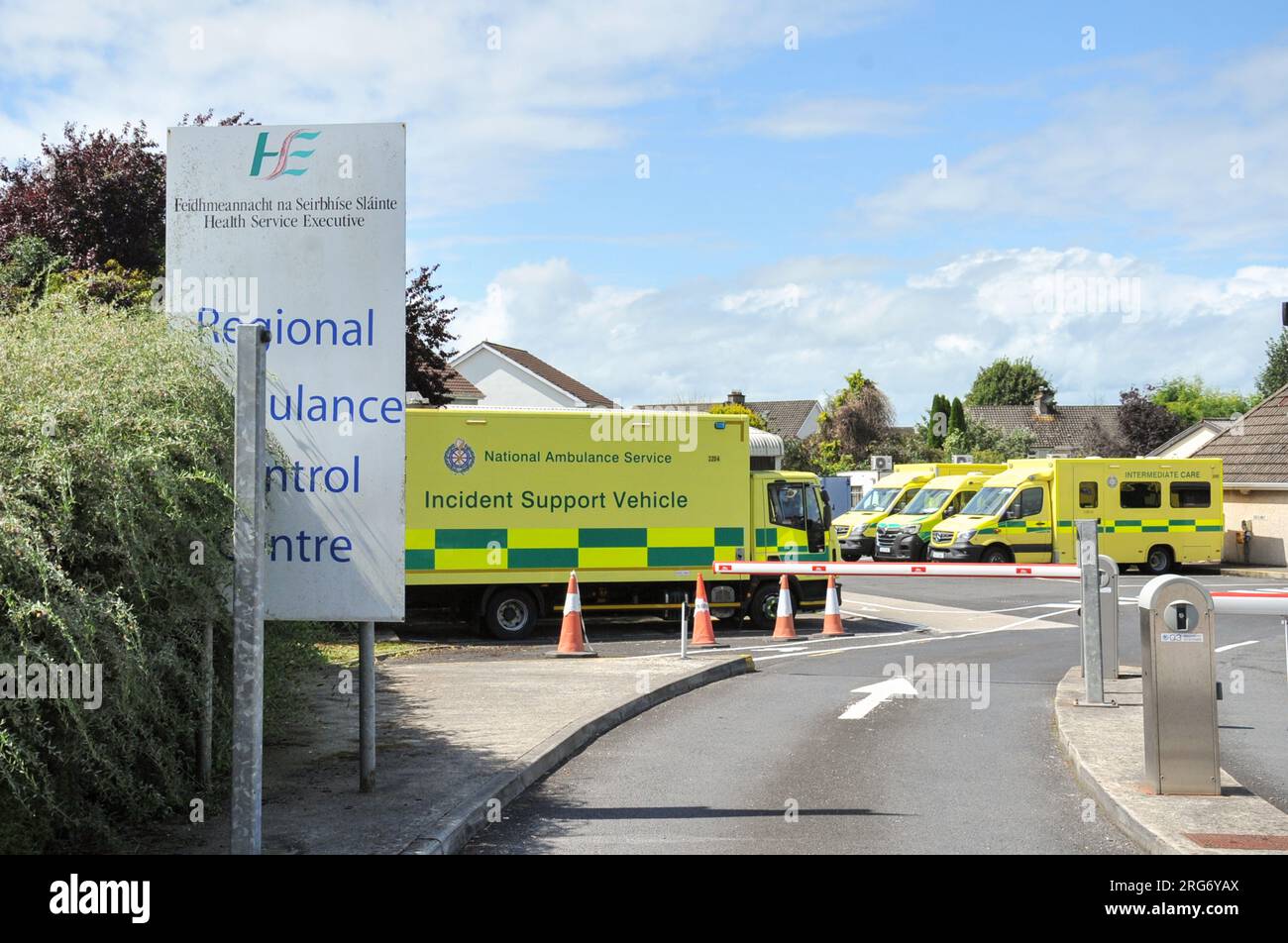 National Ambulance Service. Limerick. Ireland Stock Photo - Alamy