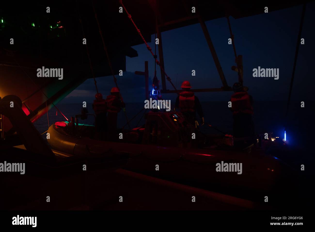 Sailors assigned to the world's largest aircraft carrier USS Gerald R ...