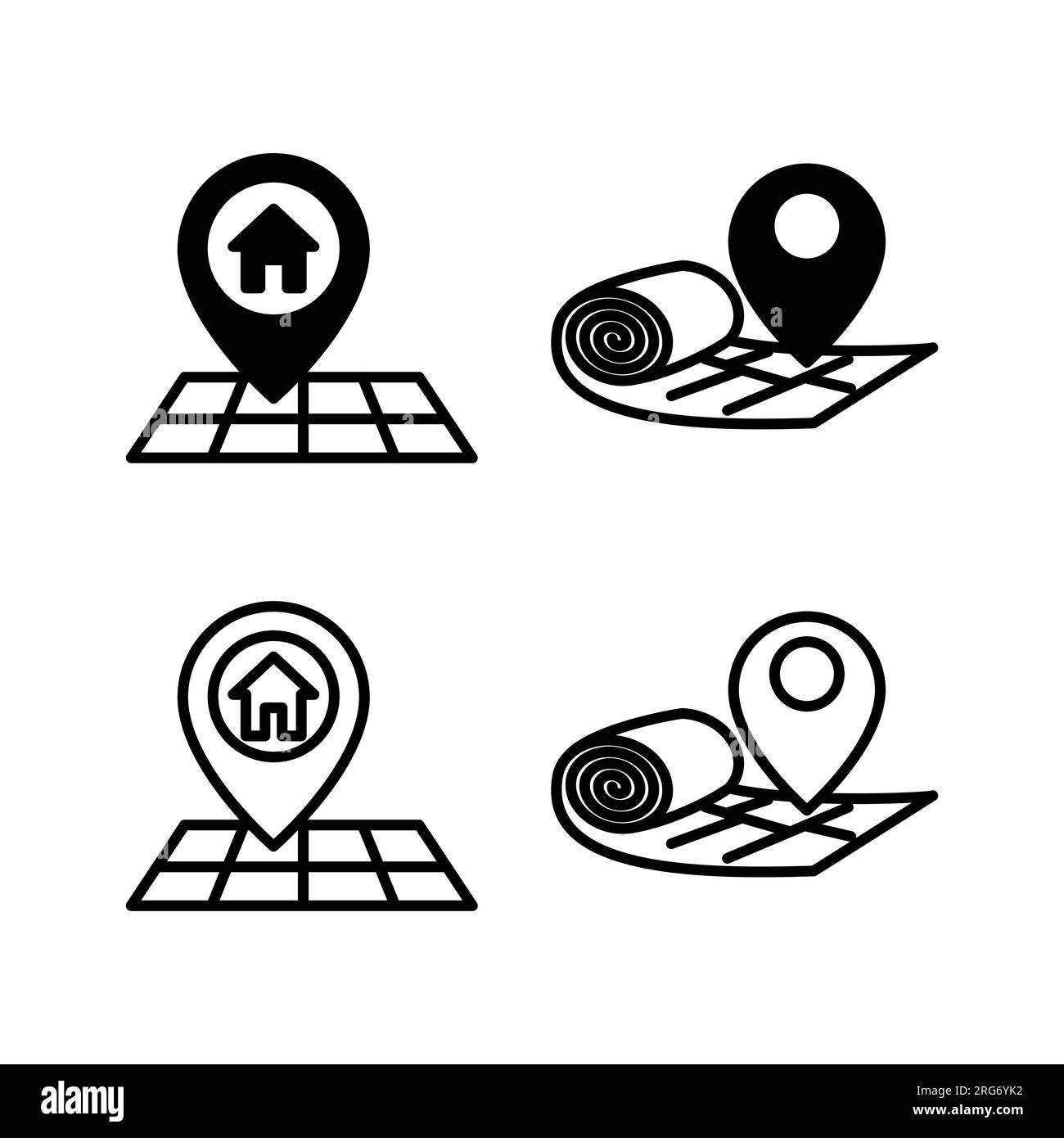 Address icon vector. location icon. address symbol. pin Stock Vector ...