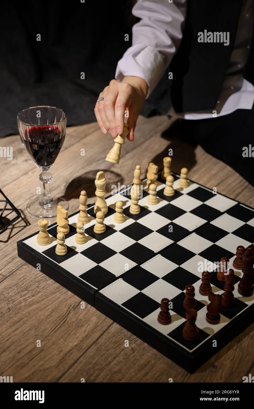 Chess on floor hi-res stock photography and images - Alamy
