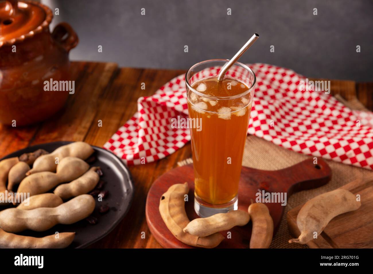 Tamarind water, is one of the traditional "Aguas Frescas" in Mexico ...