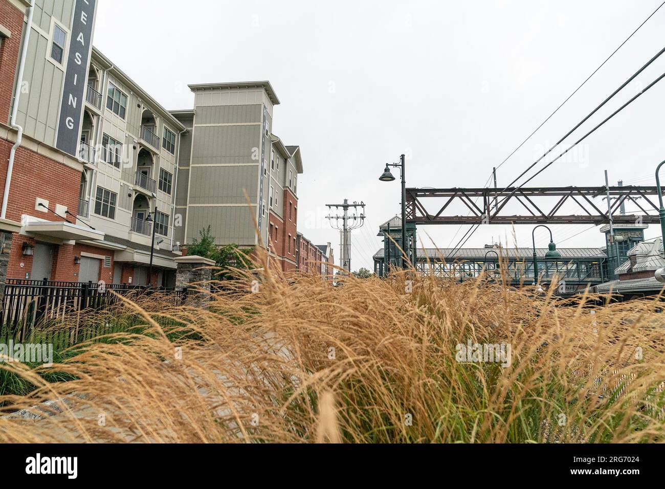 Harrison, New York, USA. 7th Aug, 2023. View of completed Avalon ...