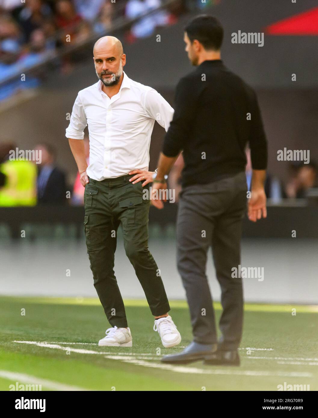 London, UK. 06th Aug, 2023. 06 Aug 2023 - Arsenal v Manchester City ...