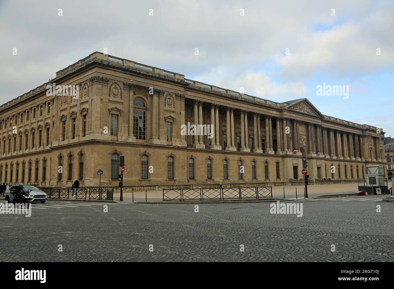 The Louvre building - Paris, France Stock Photo - Alamy