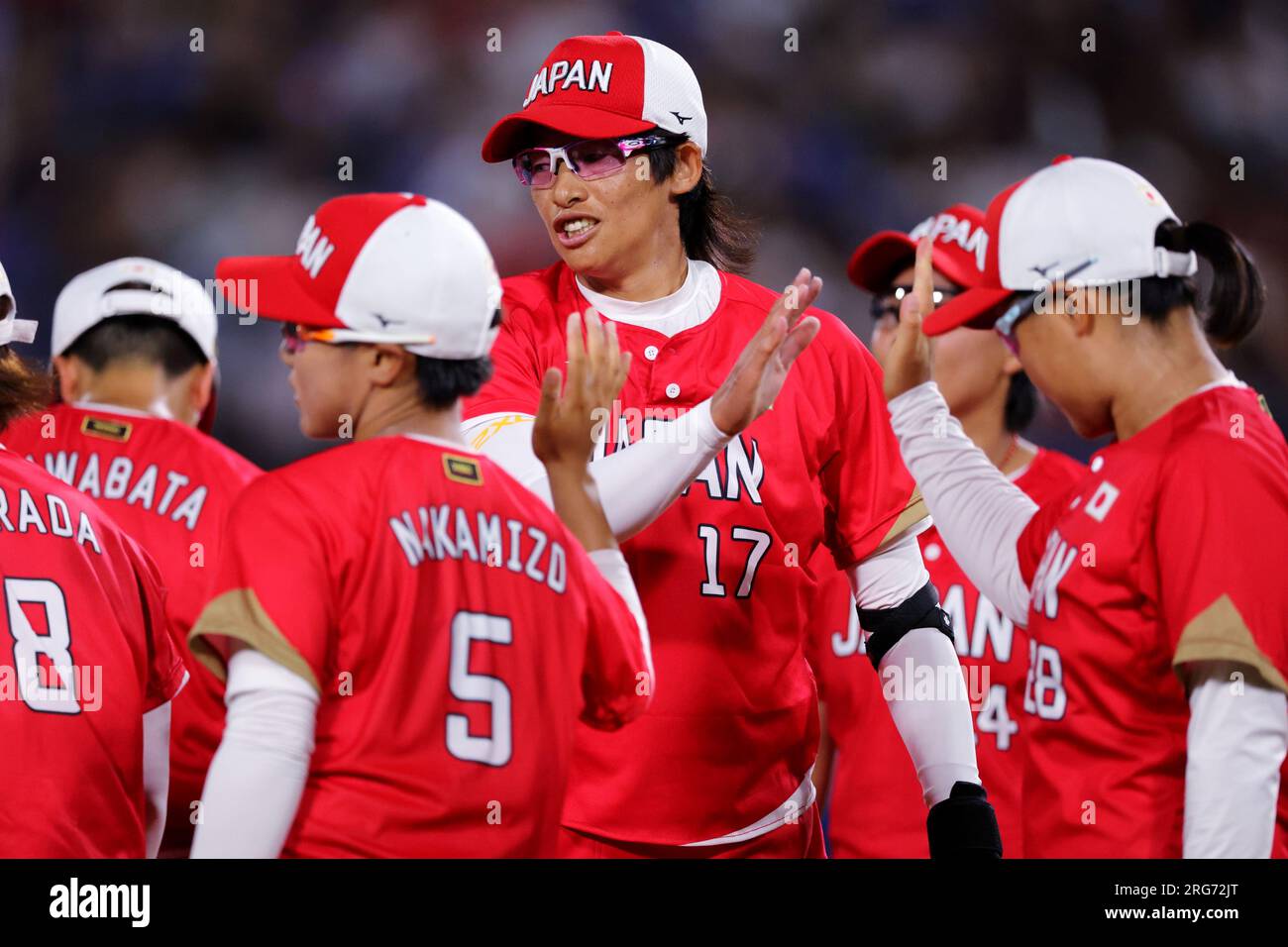 Kanagawa, Japan. 7th Aug, 2023. Yukiko Ueno (JPN) Softball : Women's ...