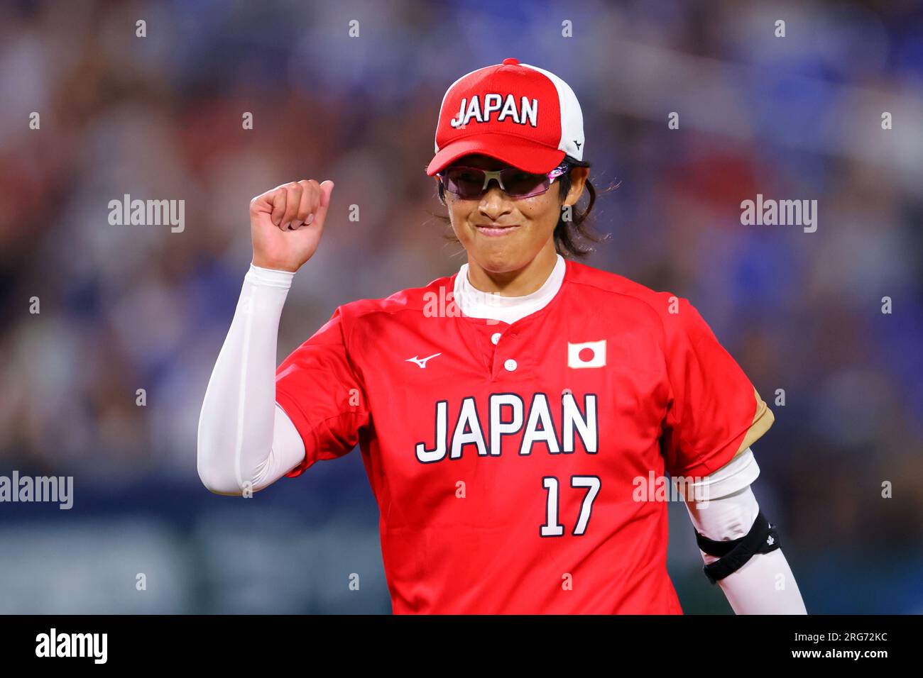 Kanagawa, Japan. 7th Aug, 2023. Yukiko Ueno (JPN) Softball : Women's ...