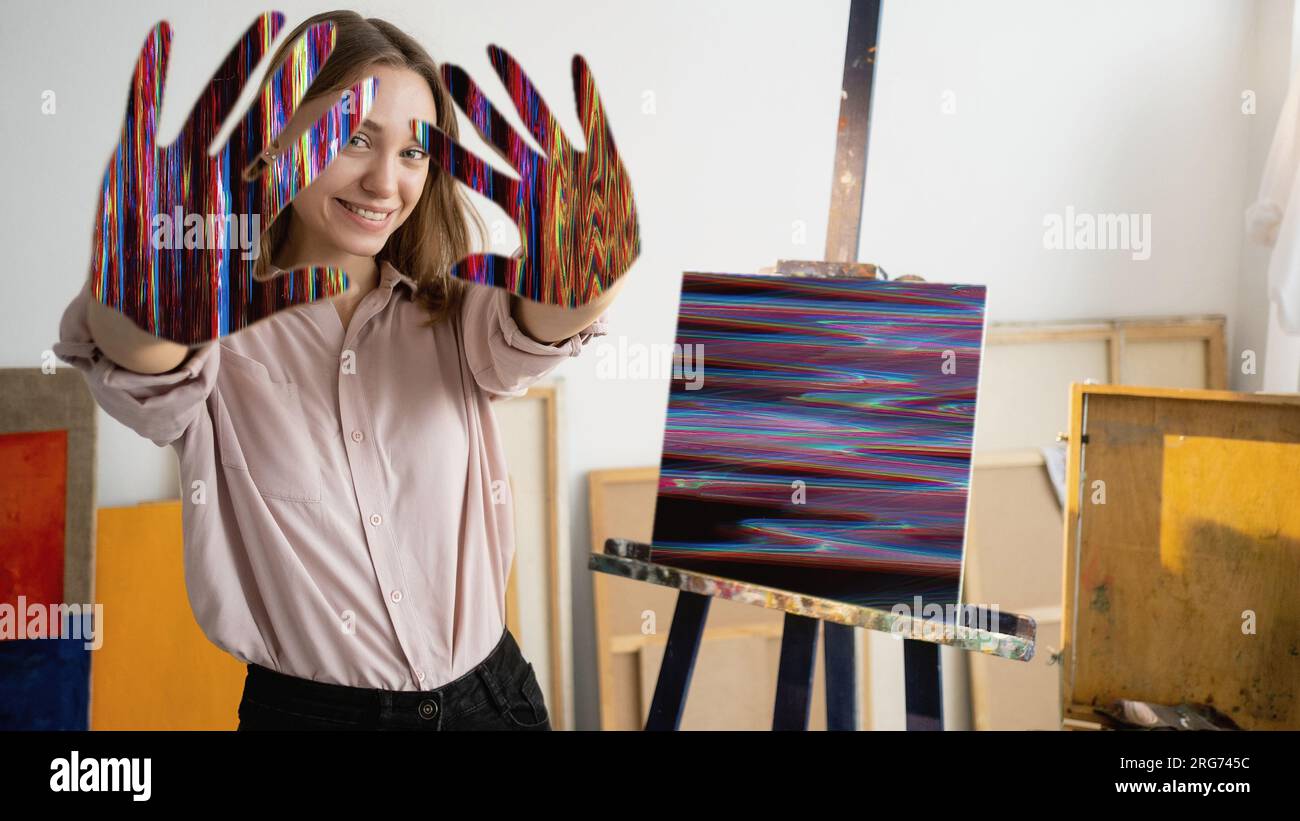 Nft painting hi-res stock photography and images - Alamy