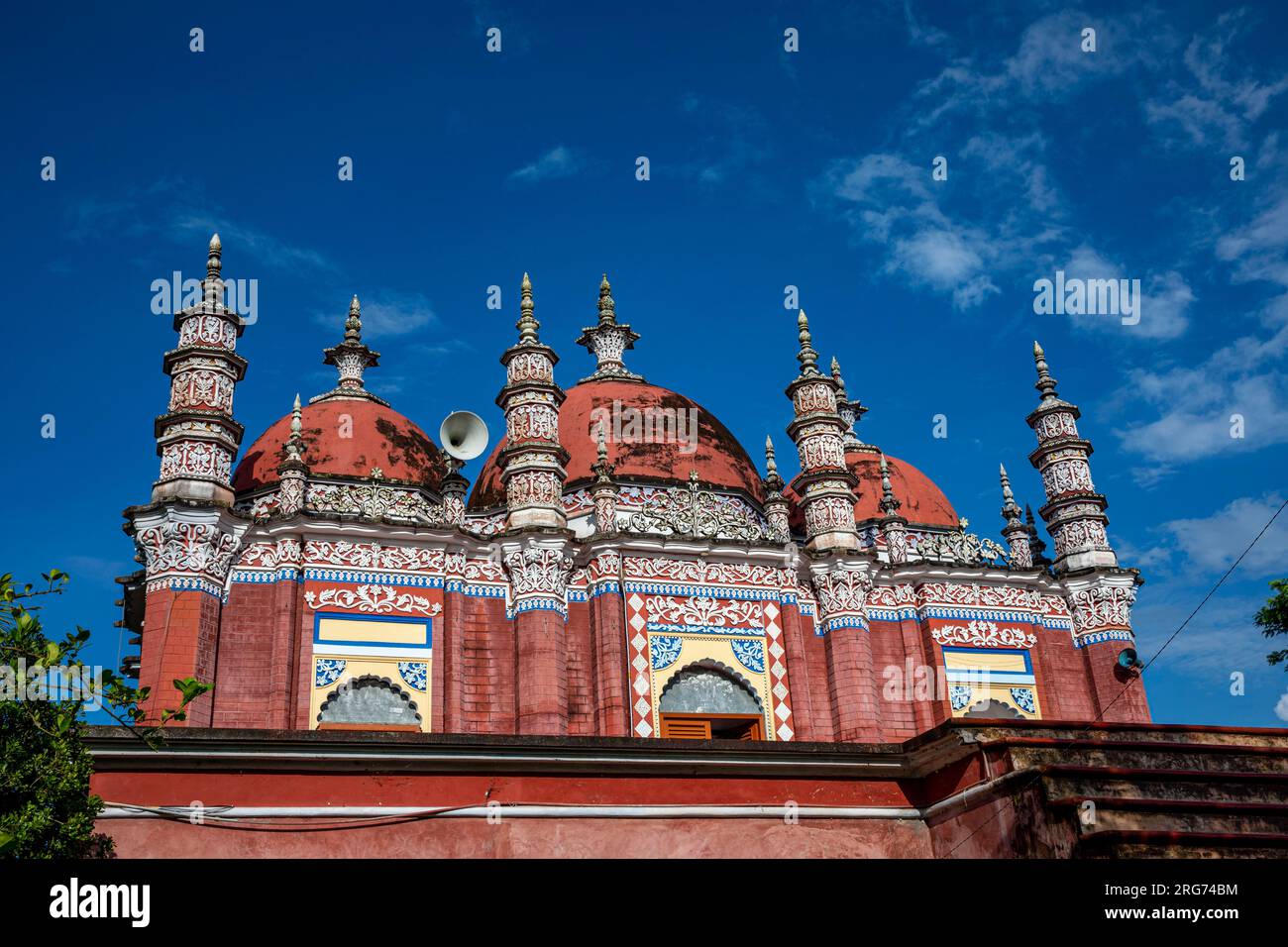 Miah Bari Mosque, a three domed ancient mosque and archaeological site ...
