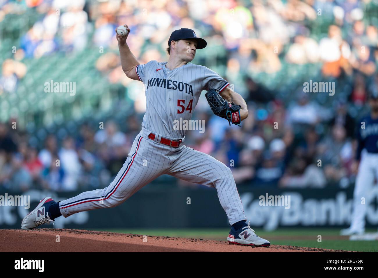 Minnesota Twins starter Sonny Gray delivers a pitch during a baseball ...