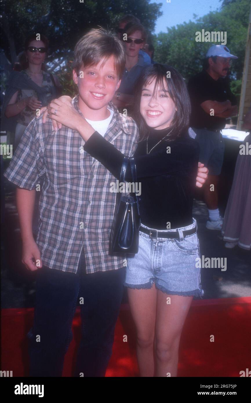 Los Angeles, California, USA 20th July 1996 Actress Lacey Chabert and ...