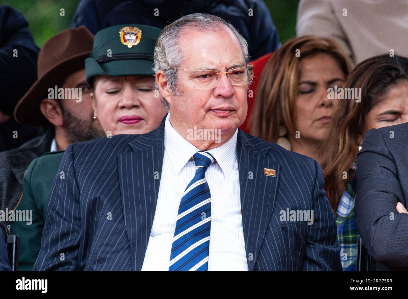 Tunja, Colombia. 07th Aug, 2023. Colombia's senate president Ivan Name ...