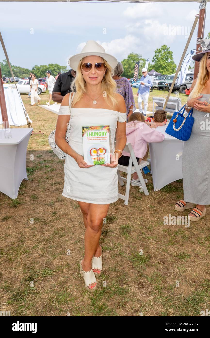 Ruth Katz attends the Hamptons Concours 2022 Celebrating Ferrari and ...