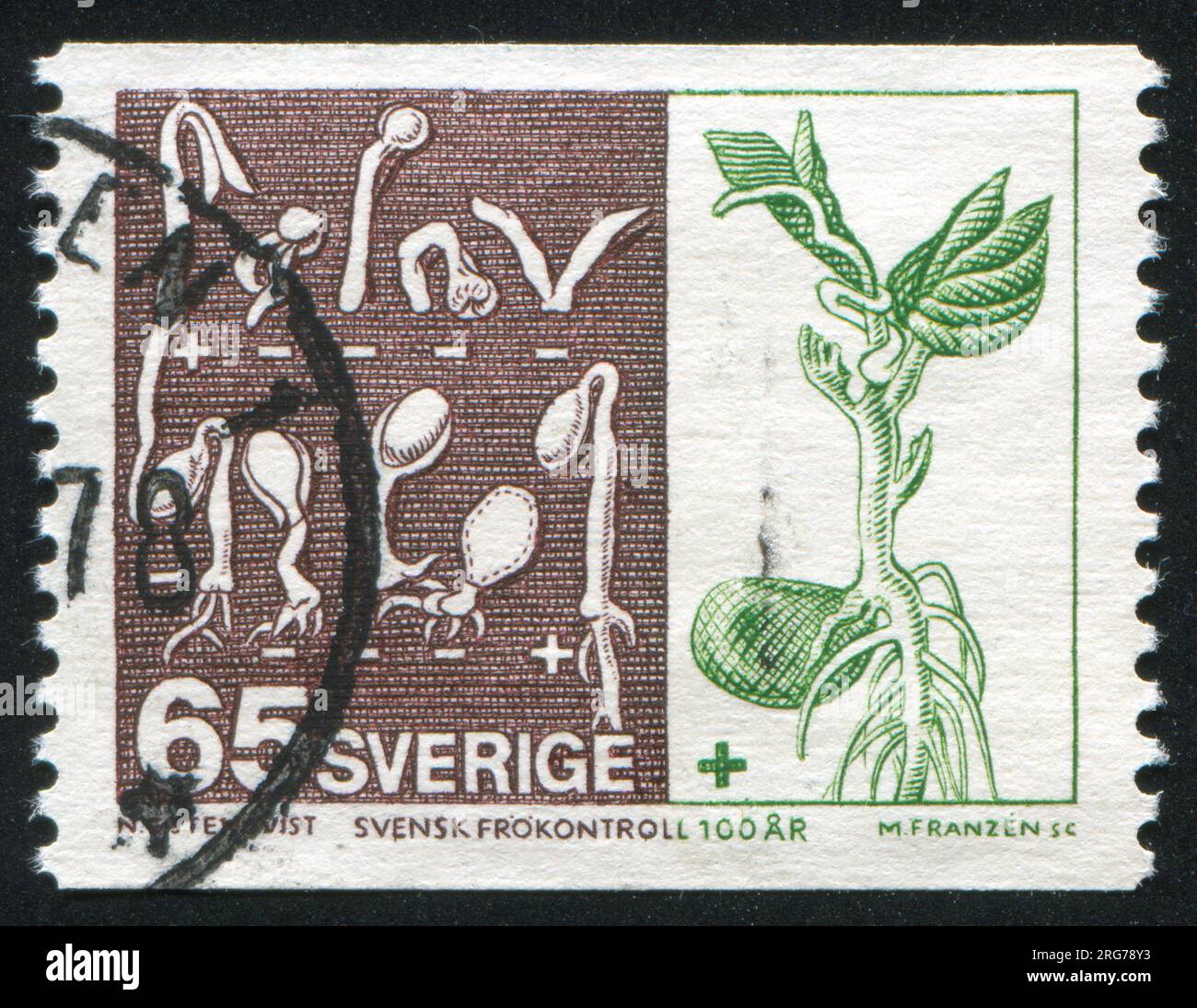 SWEDEN - CIRCA 1976: stamp printed by Sweden, shows Viable and ...